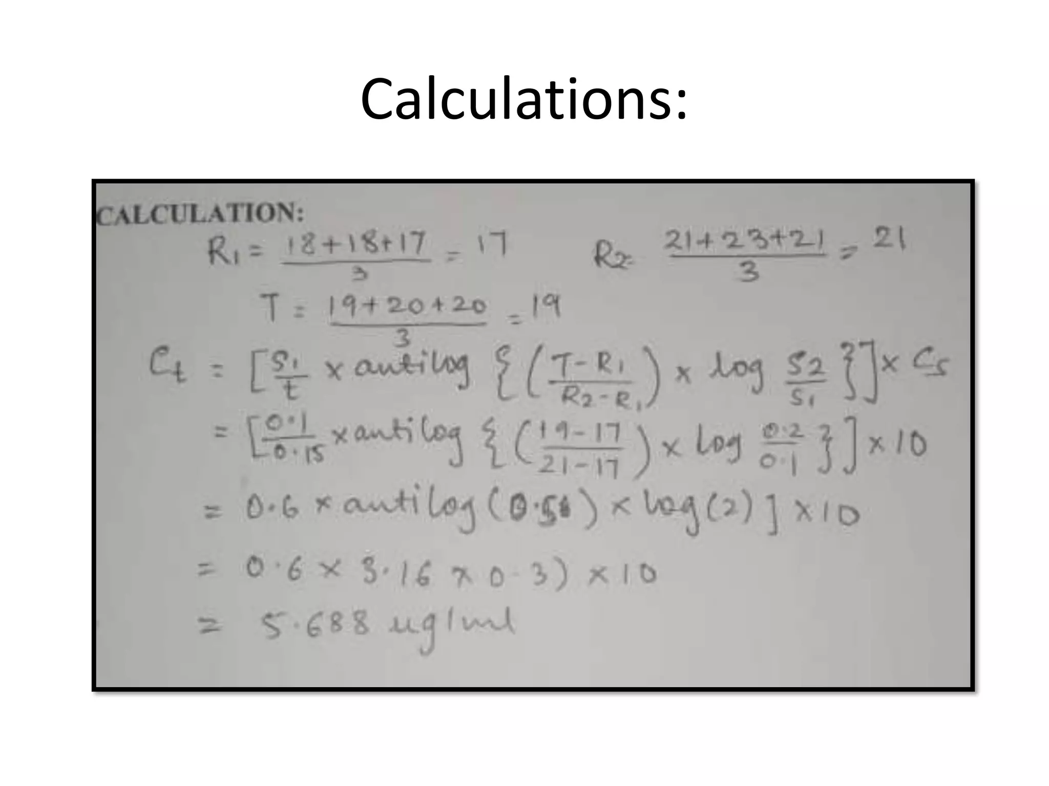 Expt 5 three point bioassay | PDF