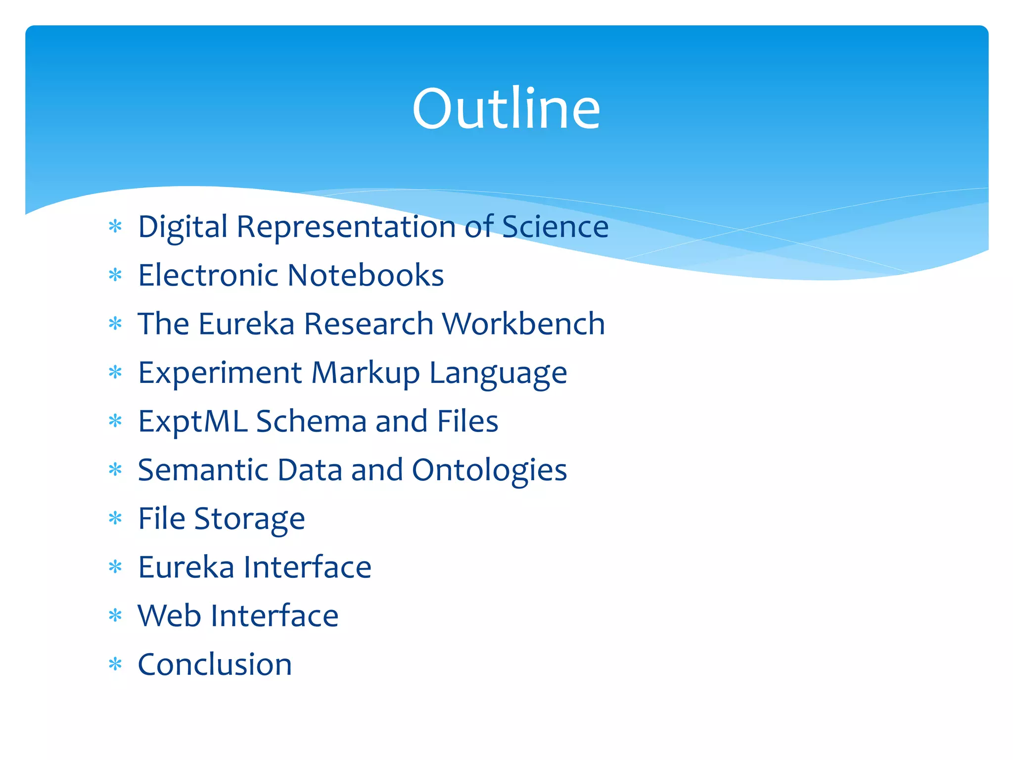 247th ACS Meeting: Experiment Markup Language (ExptML) | PPT