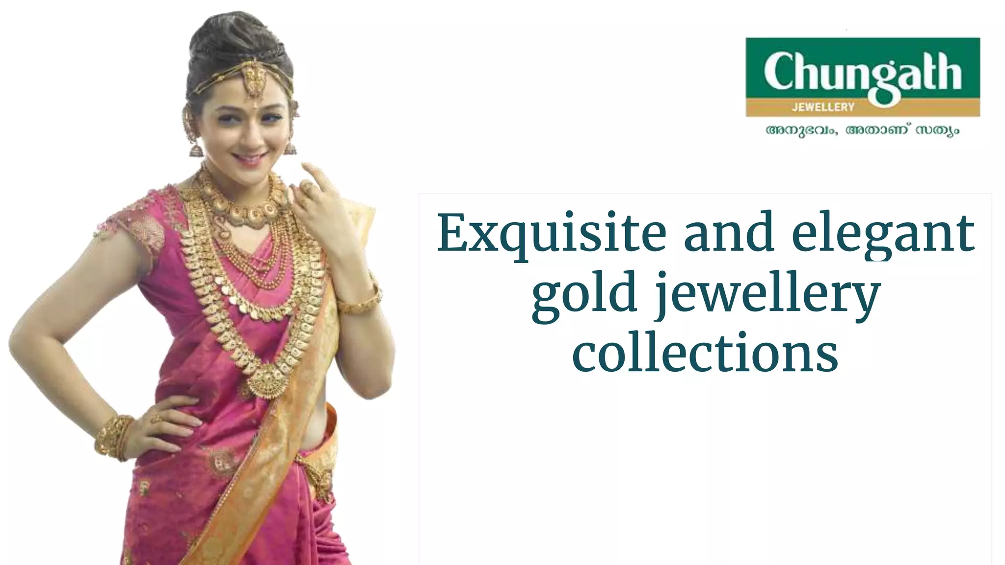 Exquisite and Elegant Gold Jewellery | Chungath Jewellery | PPT