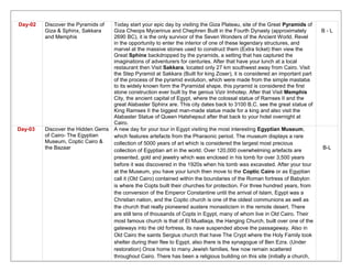 Exquisite Egypt Tour Explore Cairo & The Pyramids of Giza with Nile ...