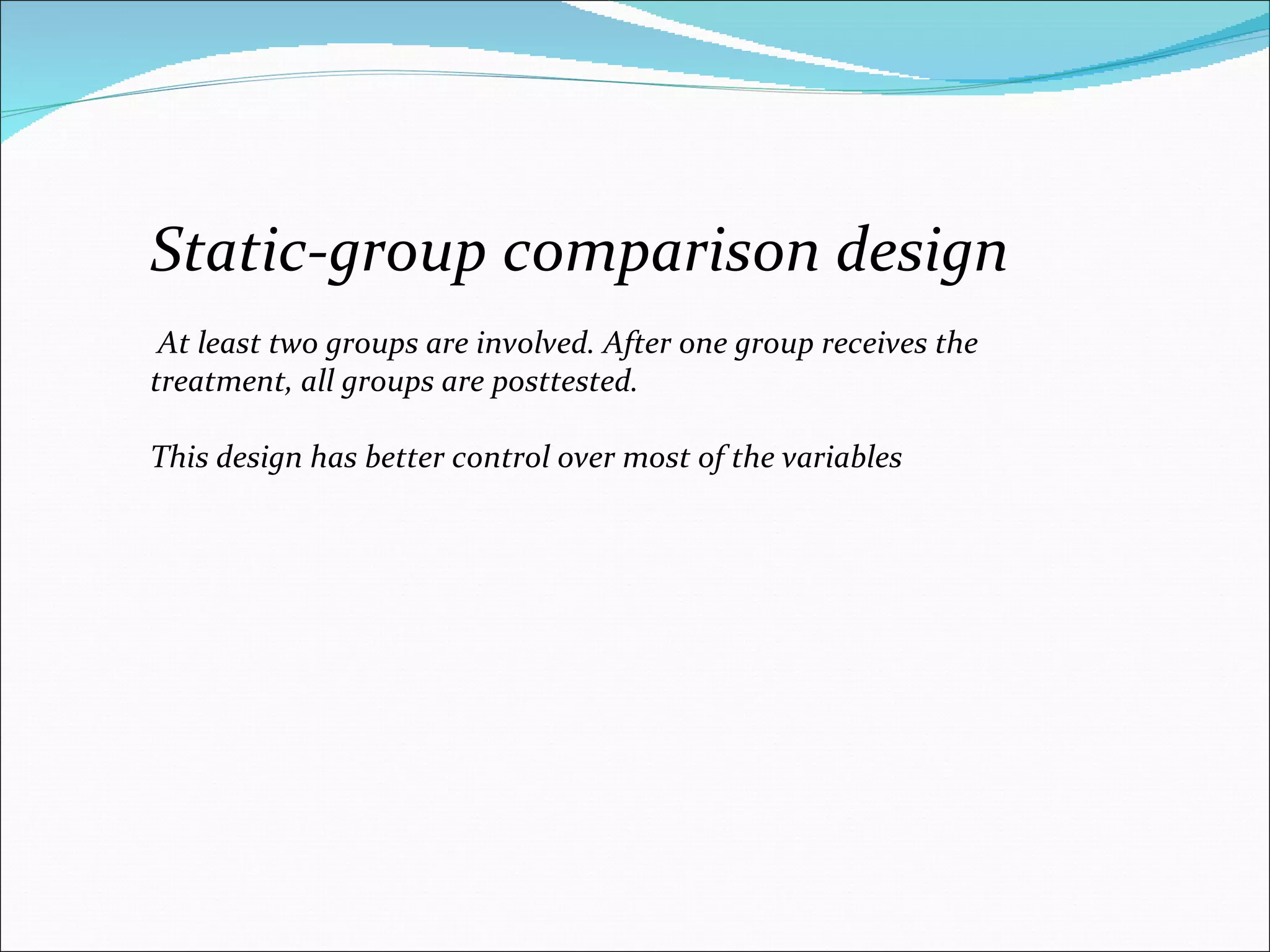 Experimental research | PPT