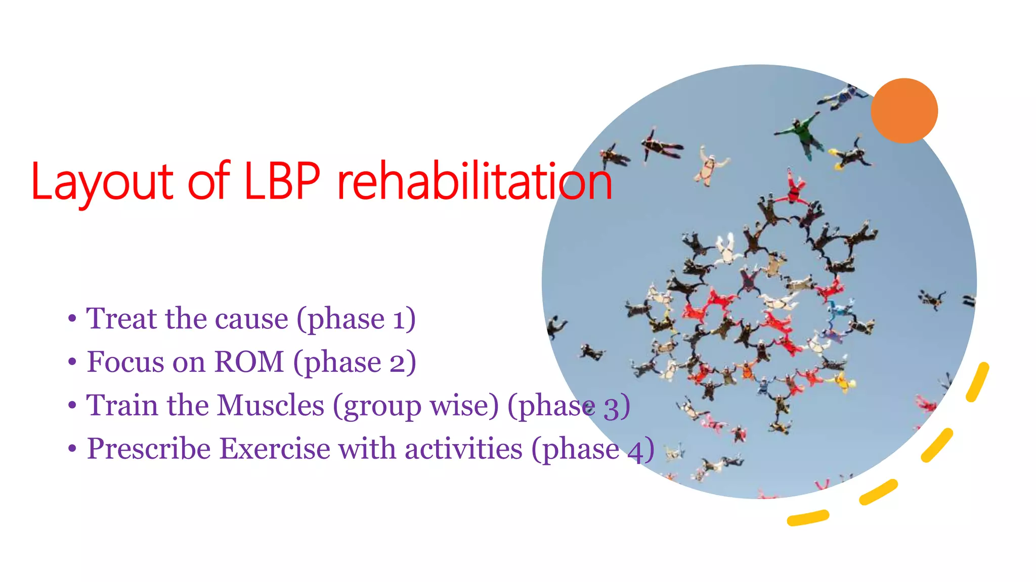 Exercise Prescription for Low Back Pain | PPTX