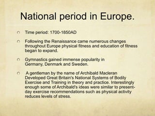 Evolution of physical fitness | PPT