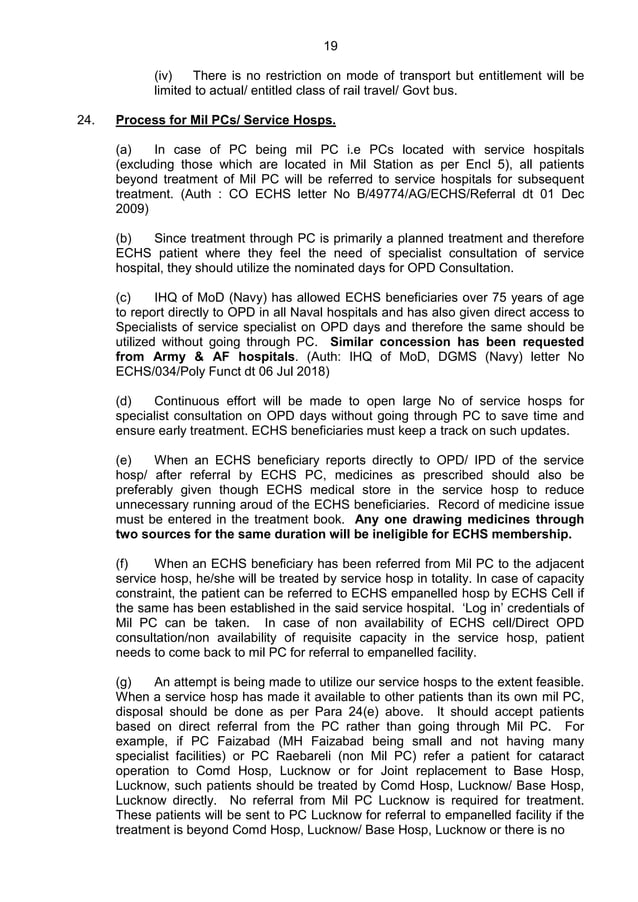 Ex servicemen welfare scheme | PDF