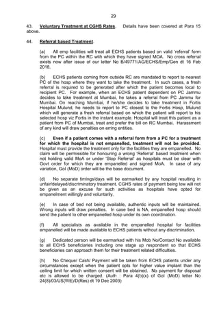 Ex servicemen welfare scheme | PDF