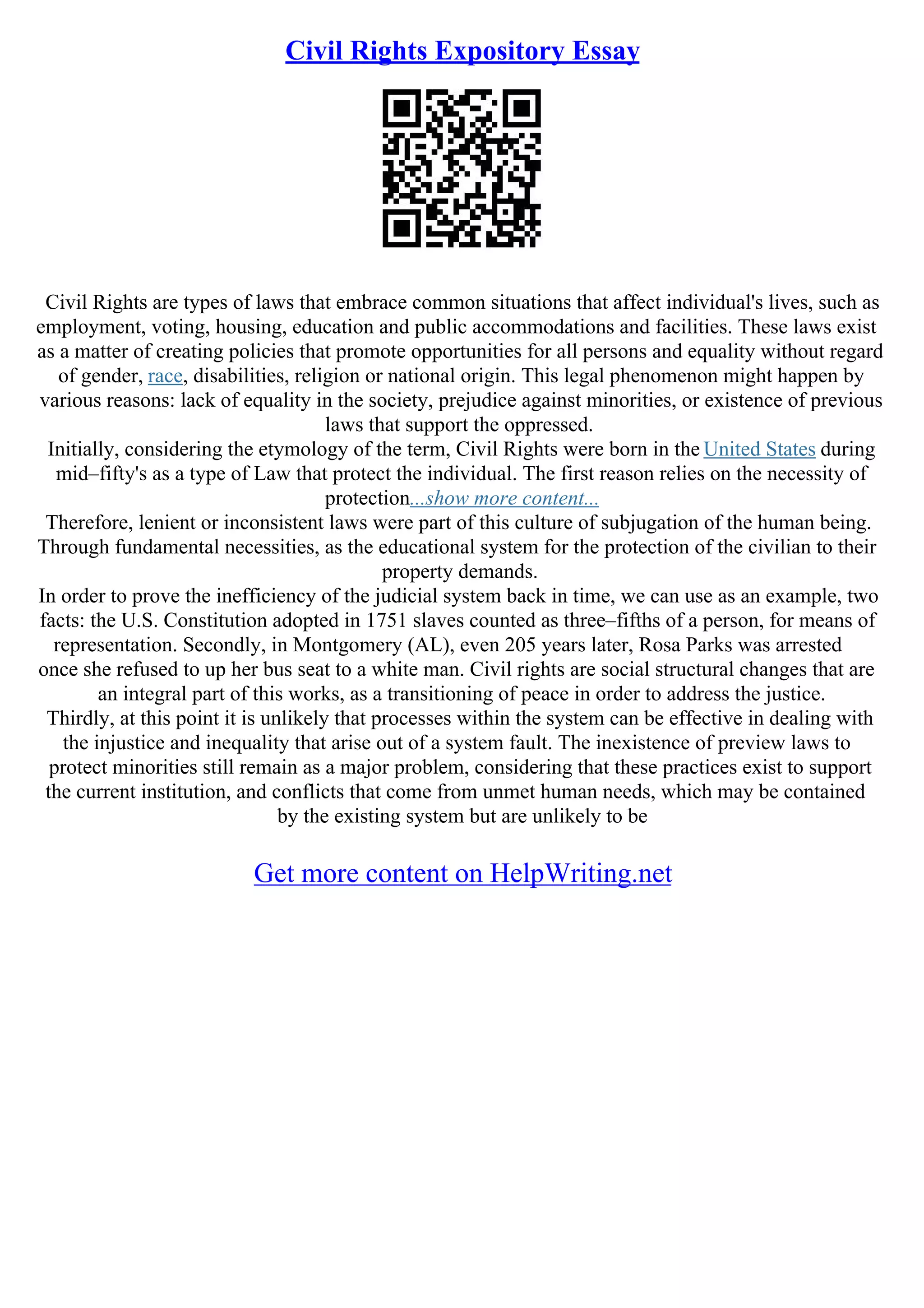 Exspository Essay | PDF