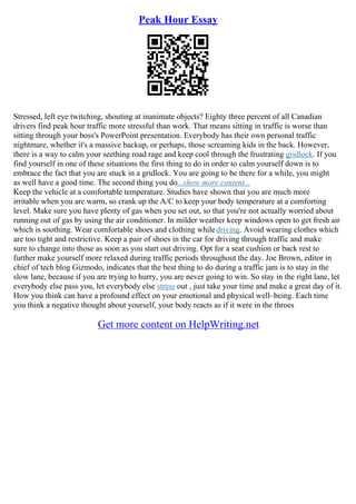 Exspository Essay | PDF