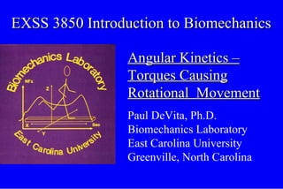 Exss 3850 10 summer angular kinetics | PPT