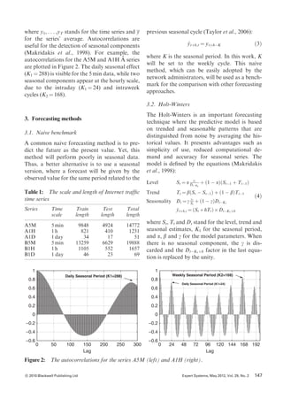 Multi-scale Internet traffic forecasting | PDF
