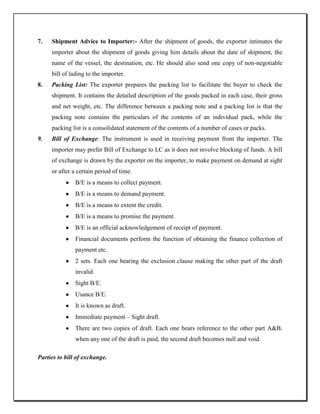 Export and import | PDF