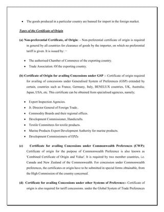 Export and import | PDF