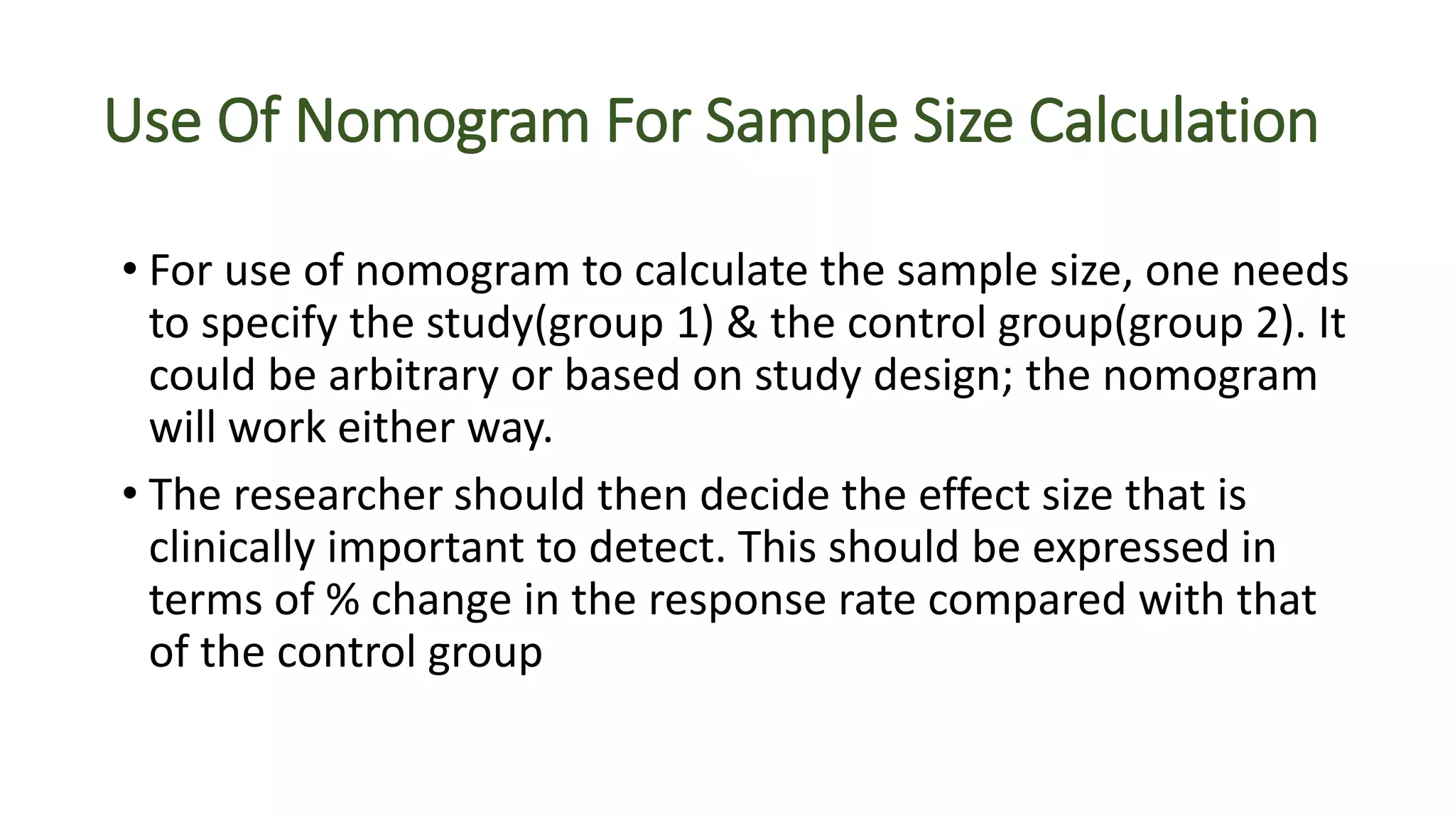 How to determine sample size | PPTX