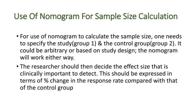How to determine sample size | PPTX