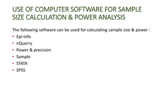 How to determine sample size | PPTX