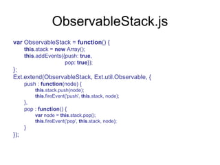 Ext J S Observable | PPT | Free Download