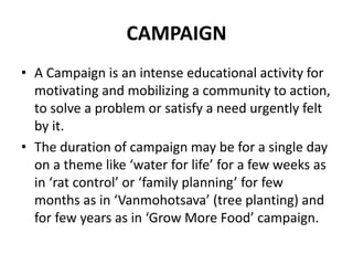 EXTENSION TEACHING METHODS AND MASS COMMUNICATION | PPTX