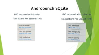 Ext4 write barrier | PPT