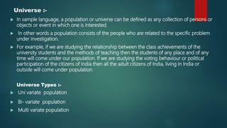 Sampling , Advantages limitations | PPTX