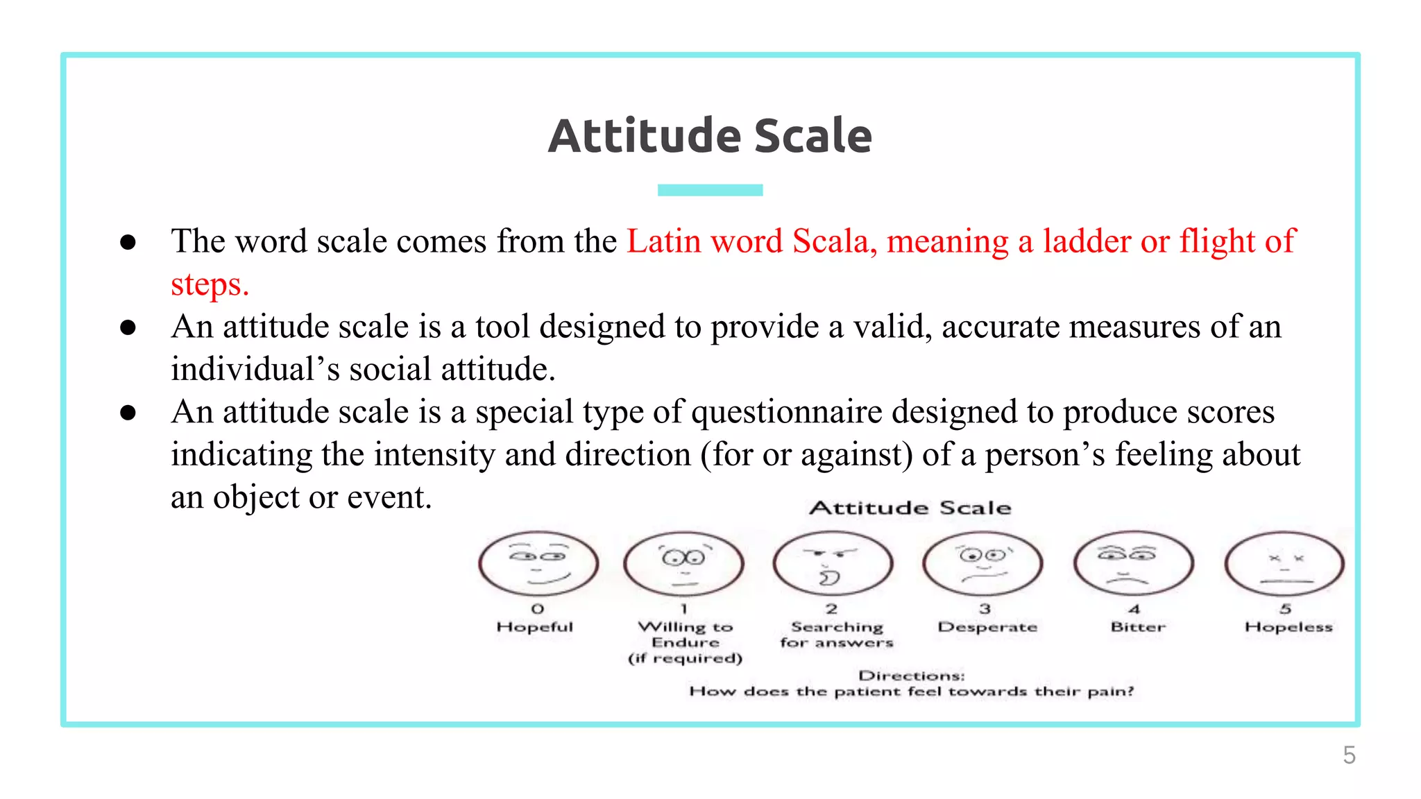 Attitude scale construction by sakshi shastri | PPT