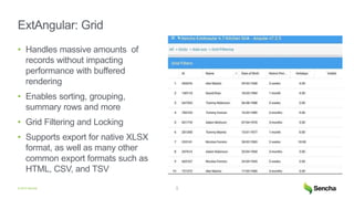 Ext angular Launch webinar | PPTX