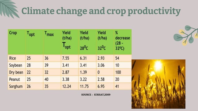 Agrometeorology And It's Importance In Crop Production | PPTX ...