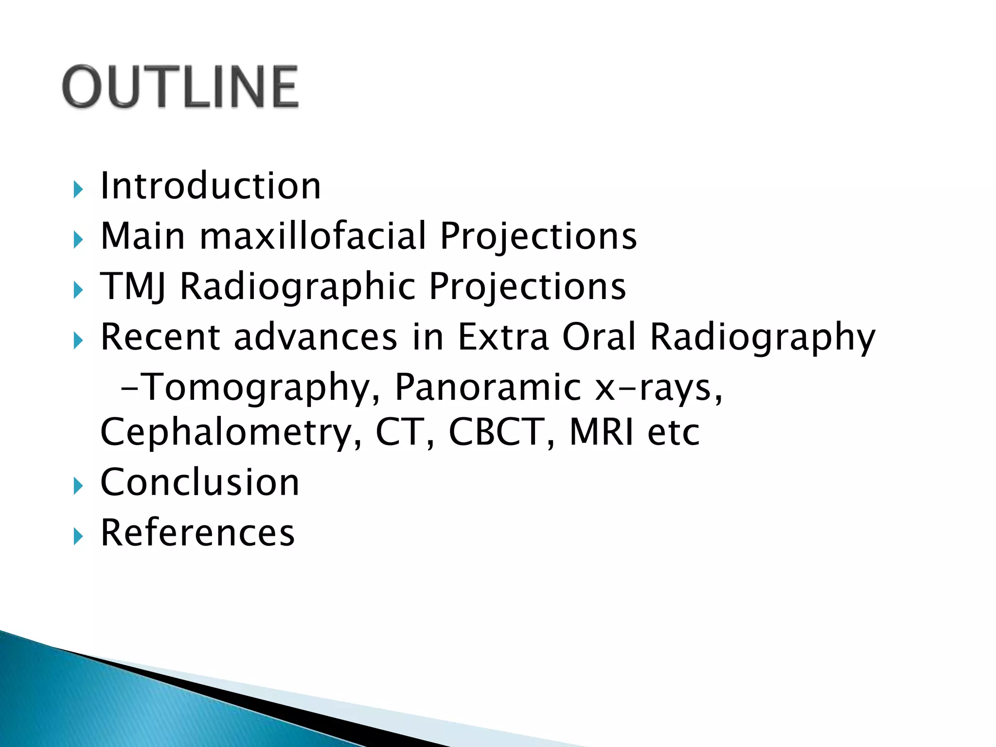Exta oral radiographs by dr nwahajioke | PPTX