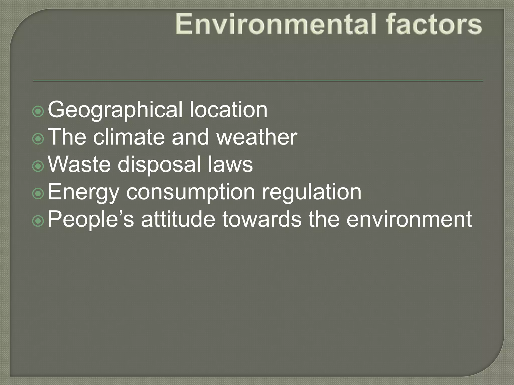 External environmental analysis | PPTX