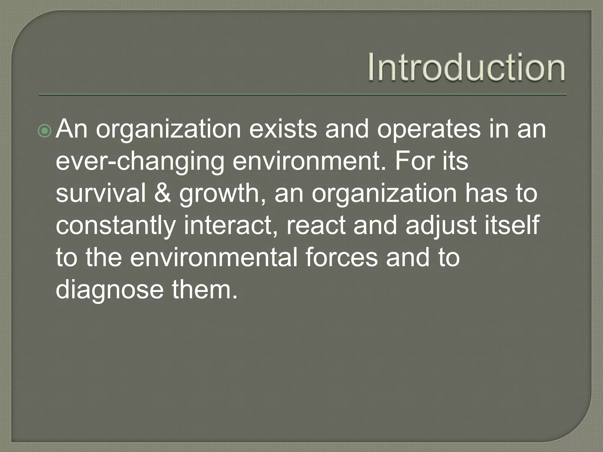 External environmental analysis | PPT