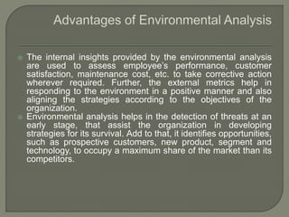External environmental analysis | PPTX