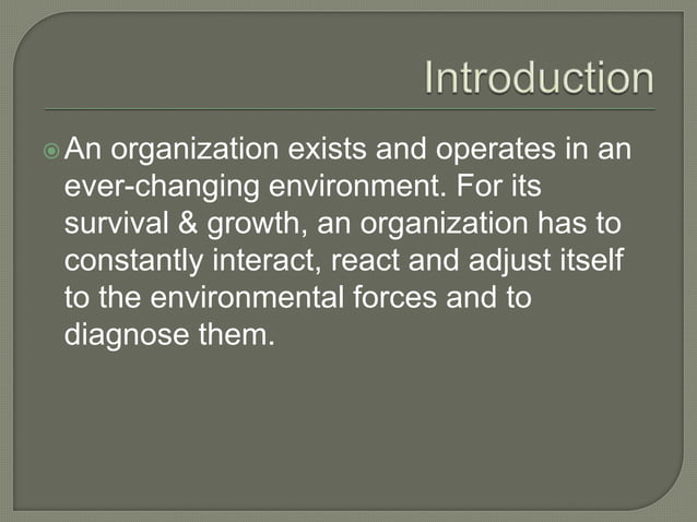 External environmental analysis | PPTX | Environmental Services ...