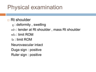 Ext conference ant shoulder dis | PPT