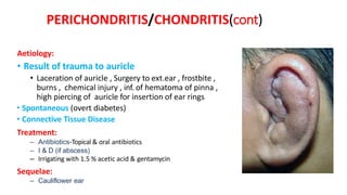 Diseases of External Ear | PPTX