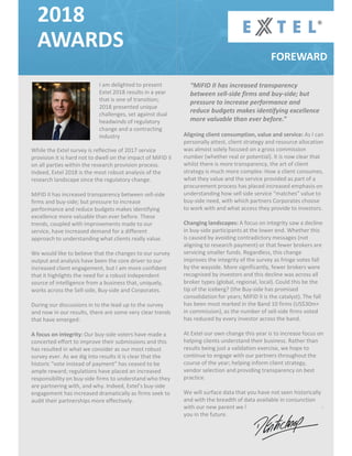 Extel 2018 Awards Document | PDF