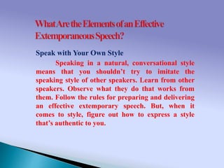Extemporaneous Speeches, definition and delivery.pptx