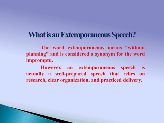 Extemporaneous Speeches, definition and delivery.pptx