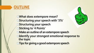 Extempore | PPTX