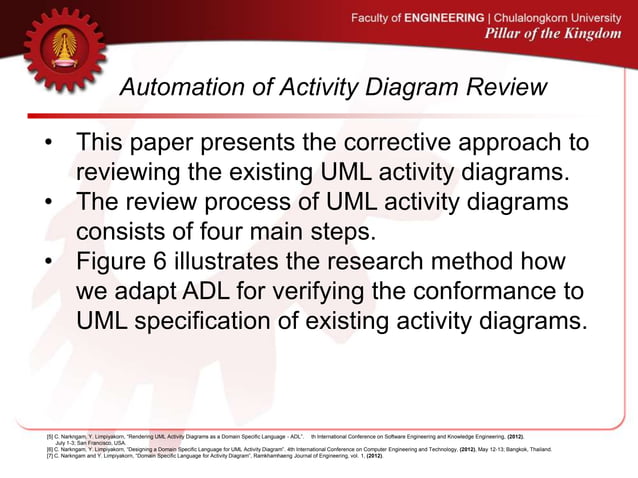 Enhancement of Action Description Language for UML Activity Diagram ...