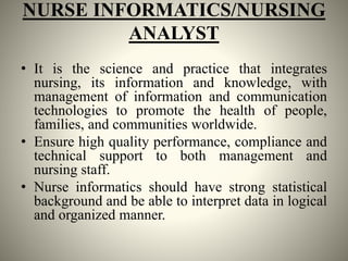 Extended and expanded role of nurse | PPTX