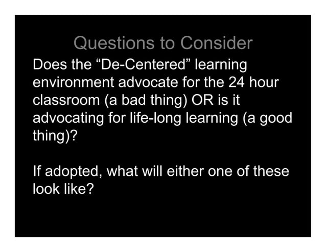 The Extended Classroom | PPT