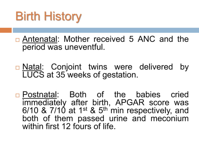 Conjoined Twin | PPT
