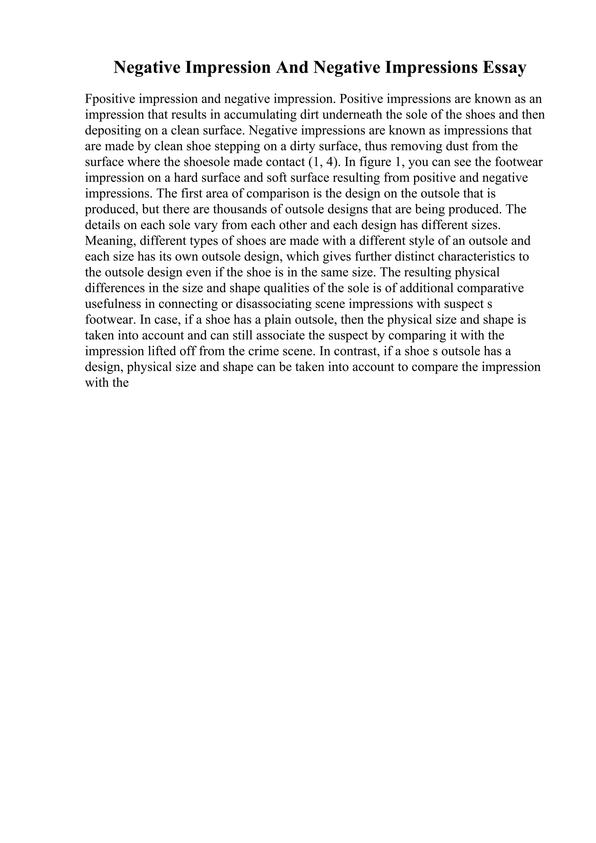 Extended Definition Essay Example | PDF