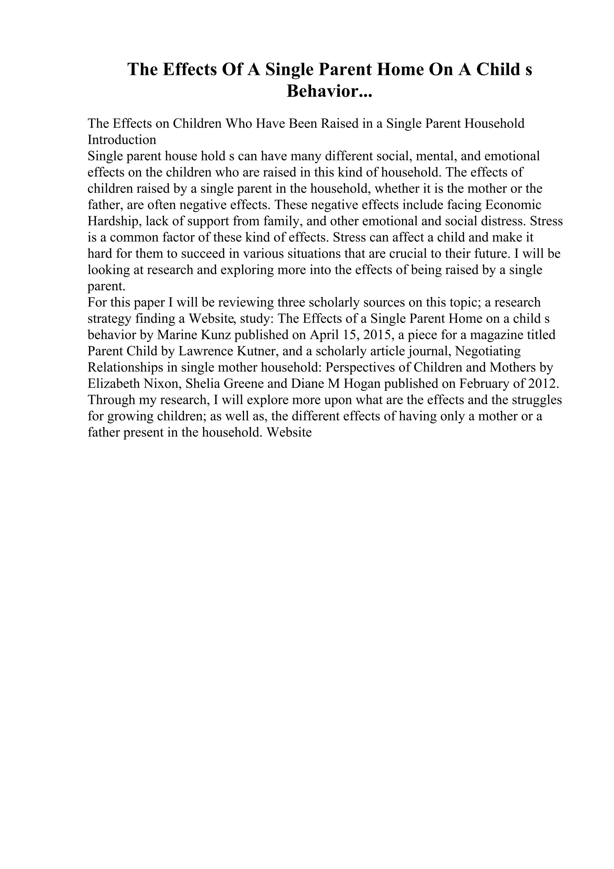 Extended Definition Essay Example | PDF