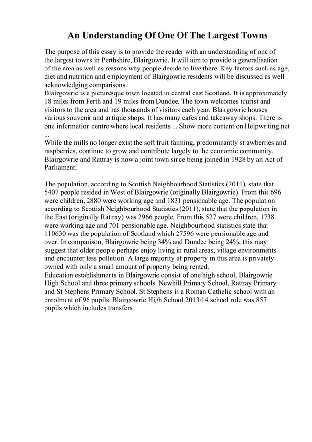 Extended Definition Essay Examples | PDF