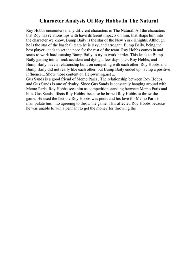 Extended Definition Essay Examples | PDF