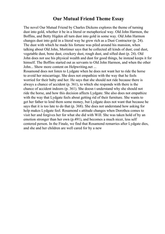 Extended Definition Essay Examples | PDF