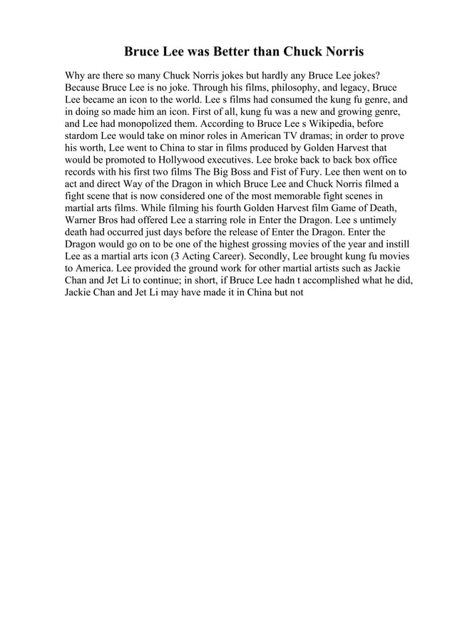 Extended Definition Essay Examples | PDF