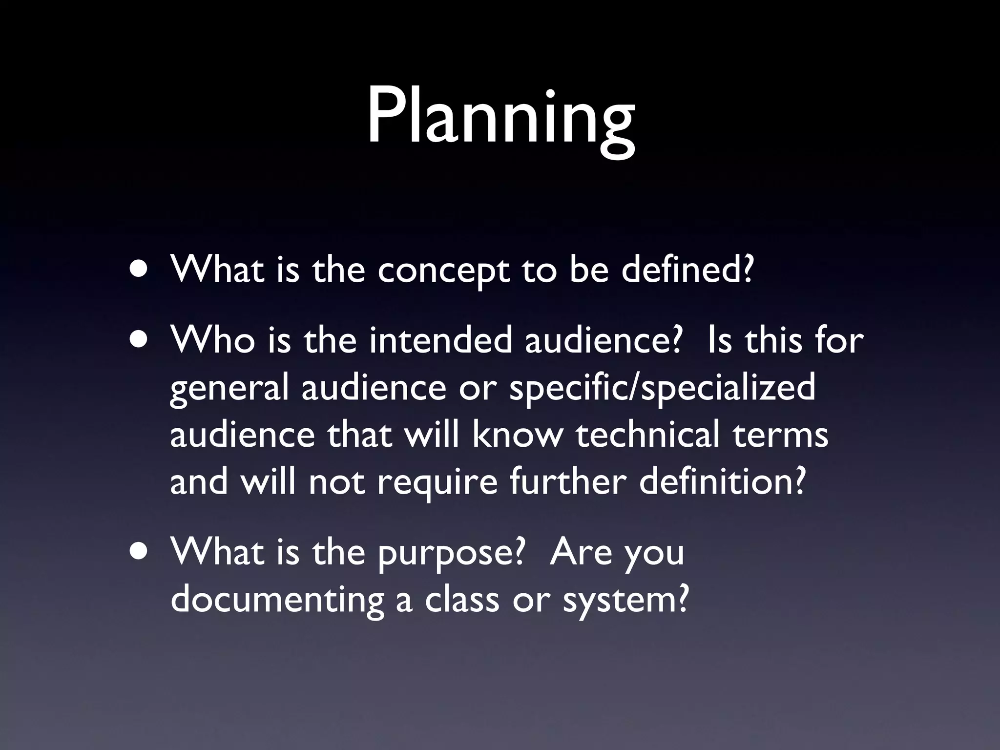 Extended definitions | PPT