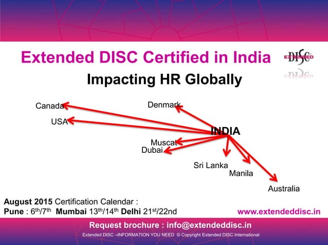 Extended DISC Certification | PPT