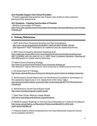 2011 Draft: Recommended Cloud Best Practices | PDF | Cloud Computing | Internet
