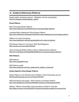 2011 Draft: Recommended Cloud Best Practices | PDF | Cloud Computing ...